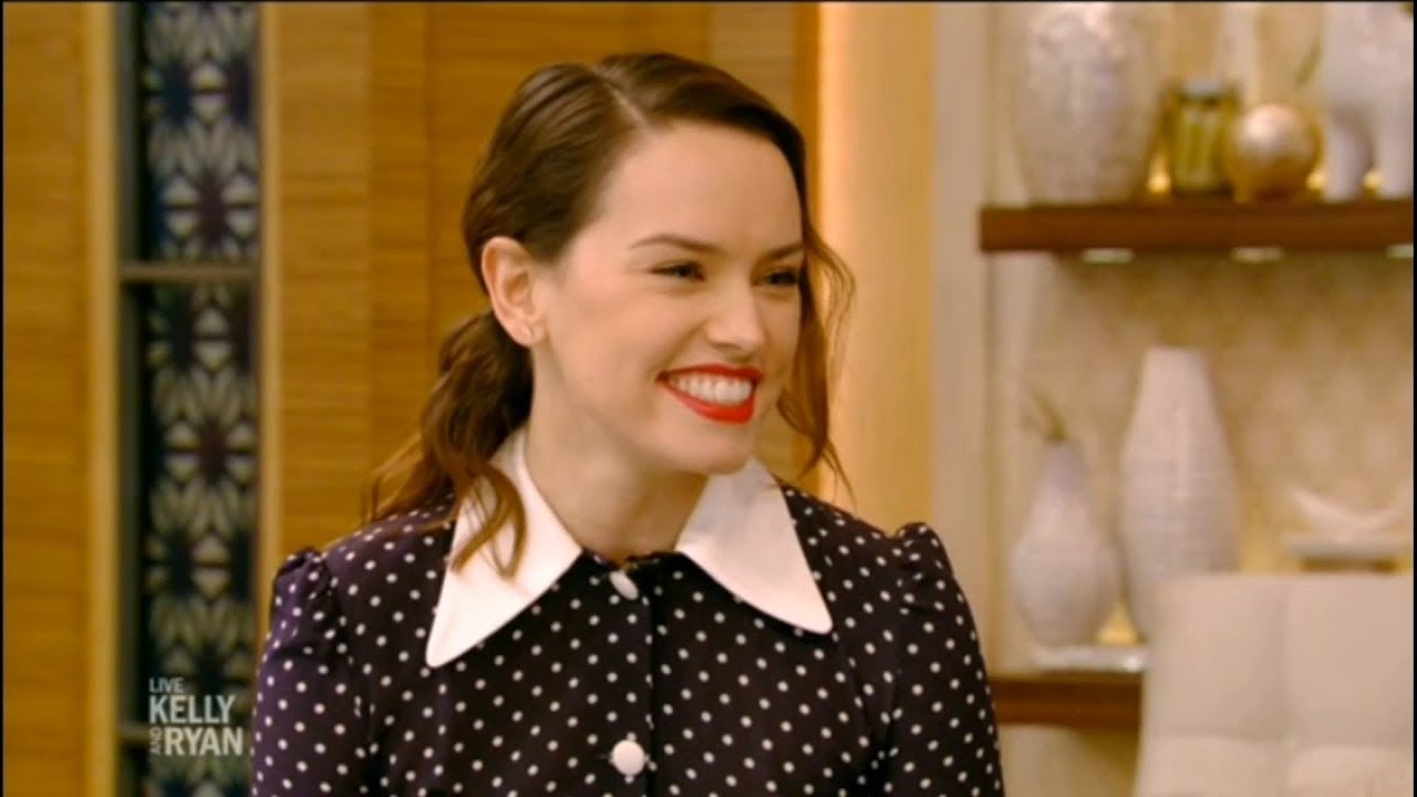LIVE with Kelly and Ryan: Daisy Ridley on 'Star Wars: The Last Jedi ...
