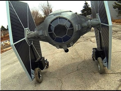 Check out this TIE Fighter that you can ride in - Fantha Tracks | Daily ...
