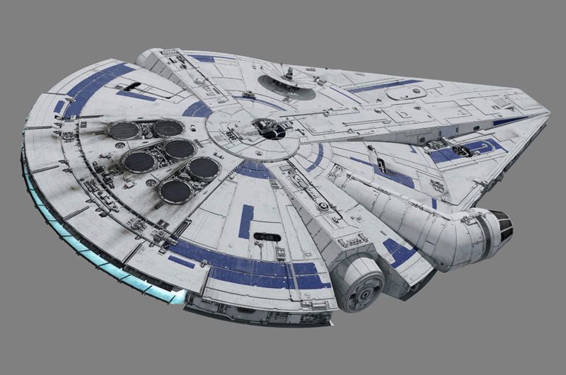 30 alternate amazing designs of the Millennium Falcon - Fantha Tracks ...