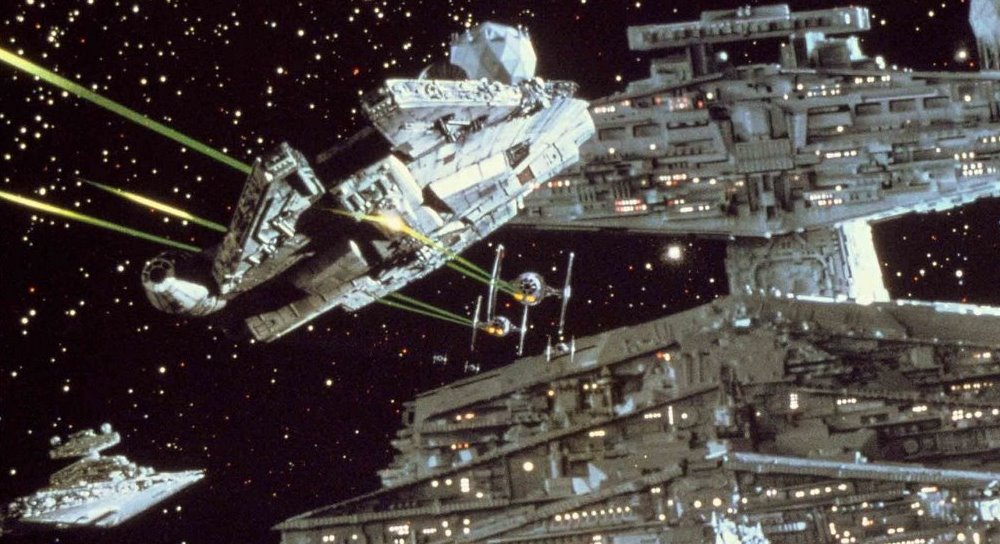 Star Wars Battle Scene