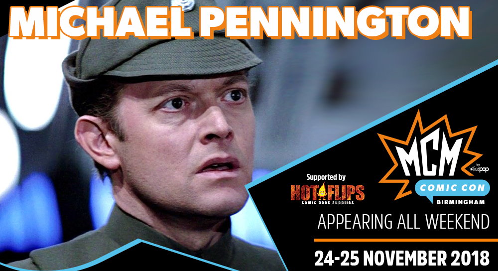 MCM Birmingham Comic Con: Michael Pennington inspects the troops in ...