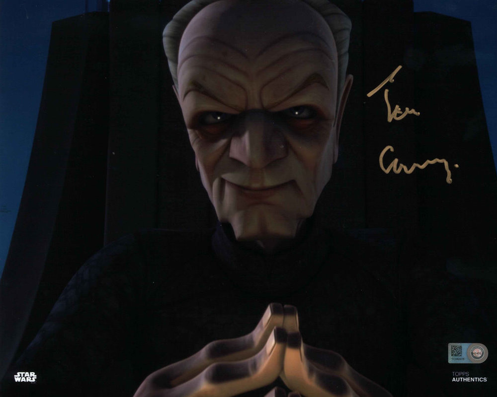 Star Wars Authentics: New Exclusive Tim Curry Autographs - Fantha ...