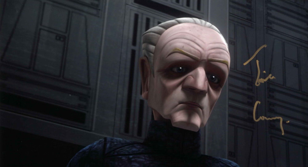 Star Wars Authentics: New Exclusive Tim Curry Autographs - Fantha ...