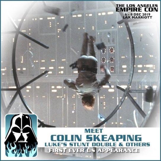 The Los Angeles Empire Con 2019: Stunt legend Colin Skeaping - Fantha ...