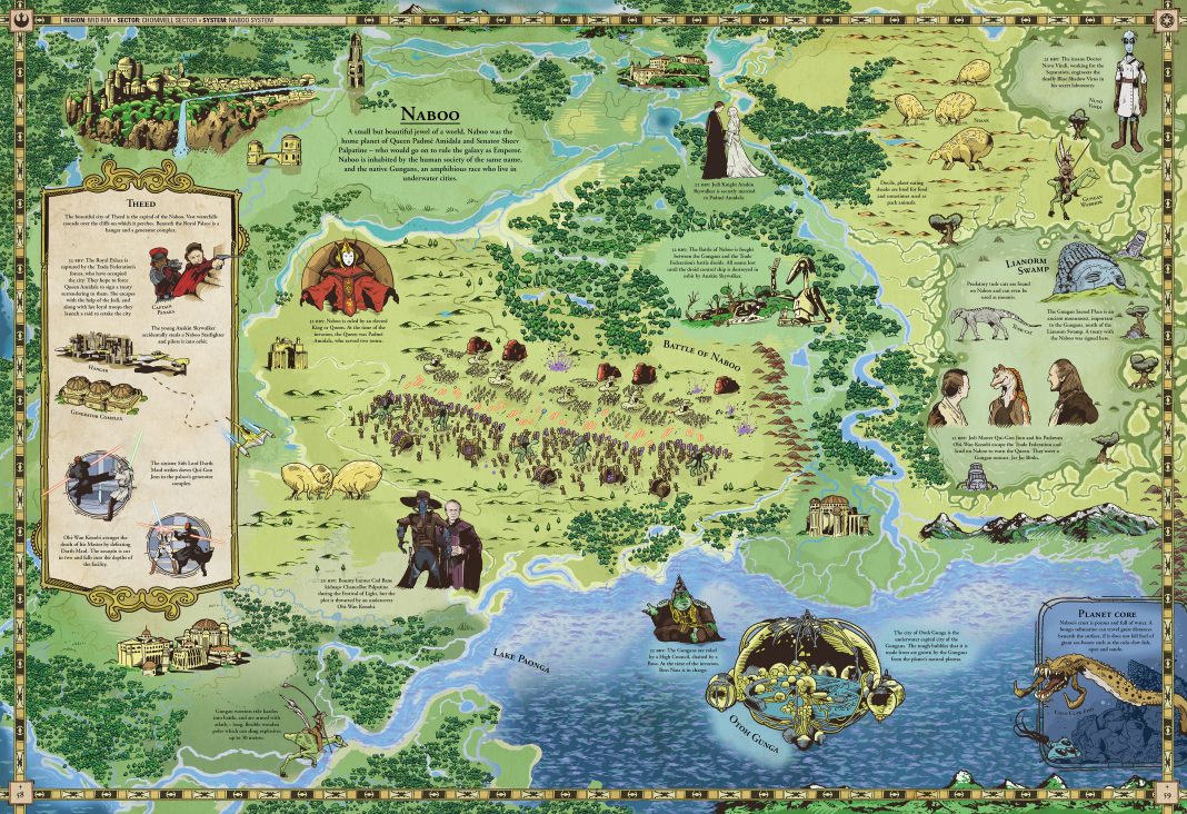 Book Review: Star Wars: Galactic Atlas - Fantha Tracks | Daily Star ...