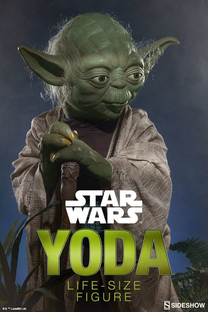 Sideshow Collectibles Yoda Life-Size Figure - Fantha Tracks | Daily ...