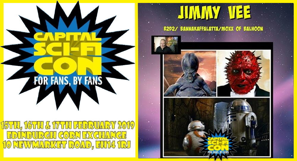 Capital Sci fi Con 2019: Jimmy Vee joins the party - Fantha Tracks ...