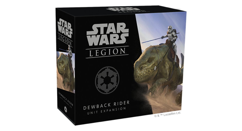 Fantasy Flight Games: Dewback Rider Unit Expansion for Star Wars Legion ...
