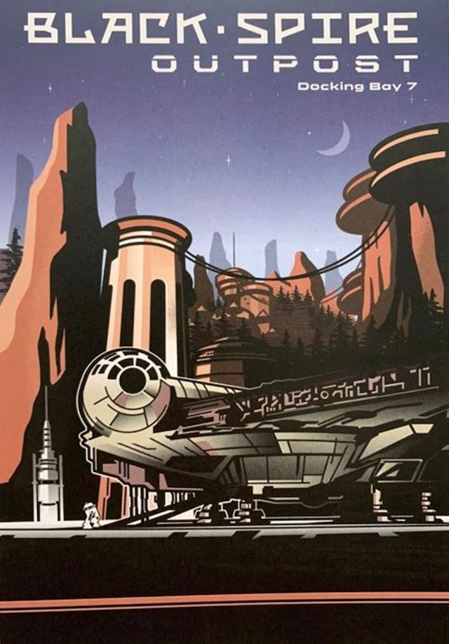 Galaxy's Edge: Attraction posters - Fantha Tracks | Daily Star Wars News