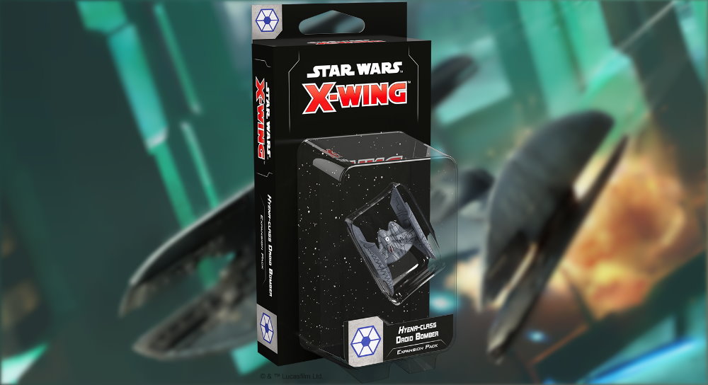 Fantasy Flight Games preview the Hyena-class Droid Bomber Expansion ...