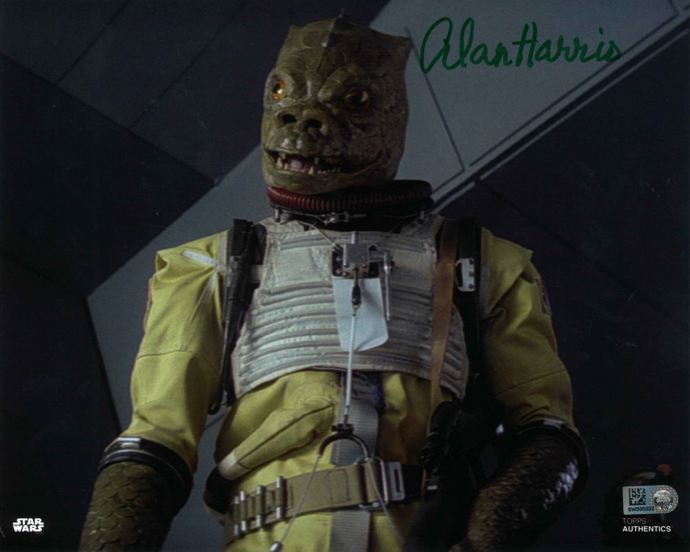 Star Wars Authentics reveal new autographed photos from Alan Harris ...