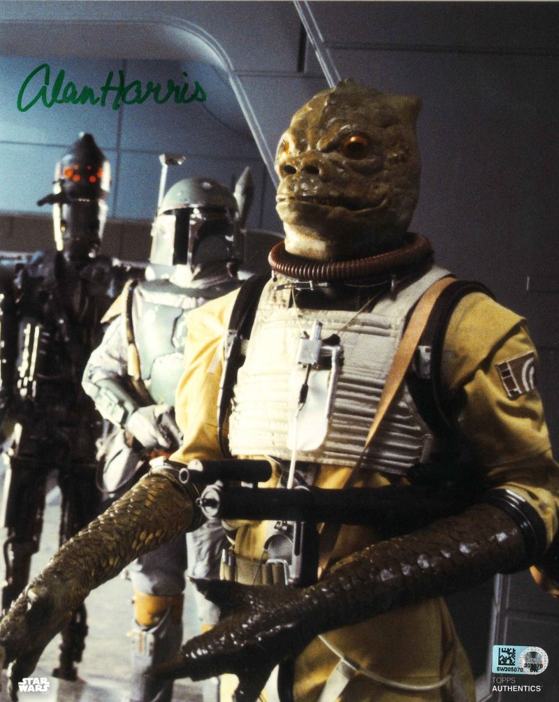 Star Wars Authentics reveal new autographed photos from Alan Harris ...