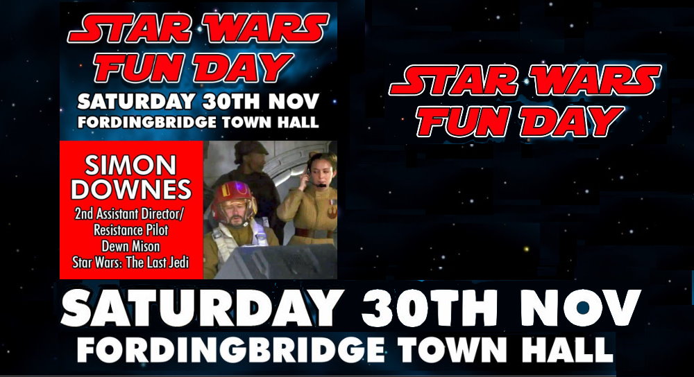 Star Wars Fun Day: 30th November 2019 - Simon Downes - Fantha Tracks ...