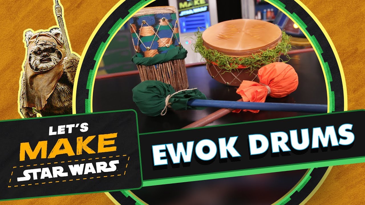 Let's Make Star Wars: How to Make an Ewok Drum - Fantha Tracks | Daily ...