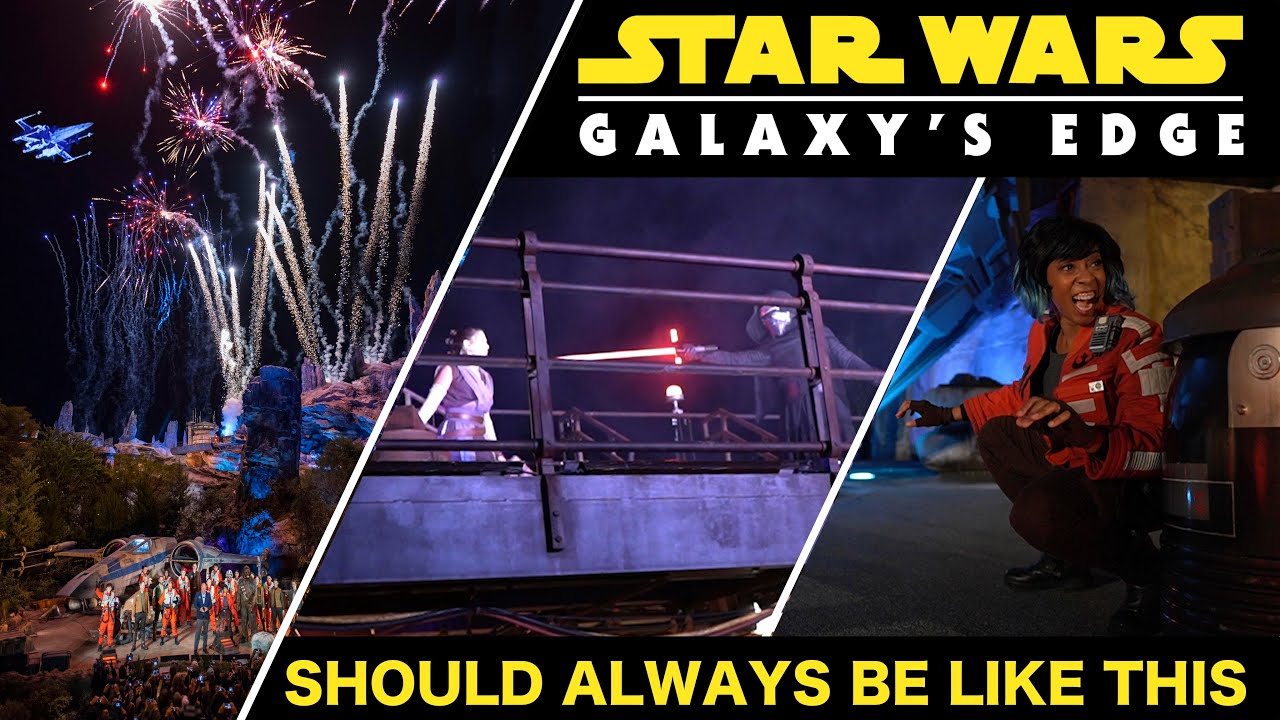 Galaxy’s Edge: Lightsaber Battles and Flying X-Wings - Fantha Tracks ...