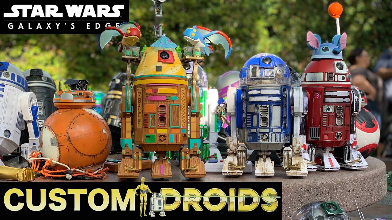 Custom Droids from Star Wars: Galaxy’s Edge - Fantha Tracks | Daily ...