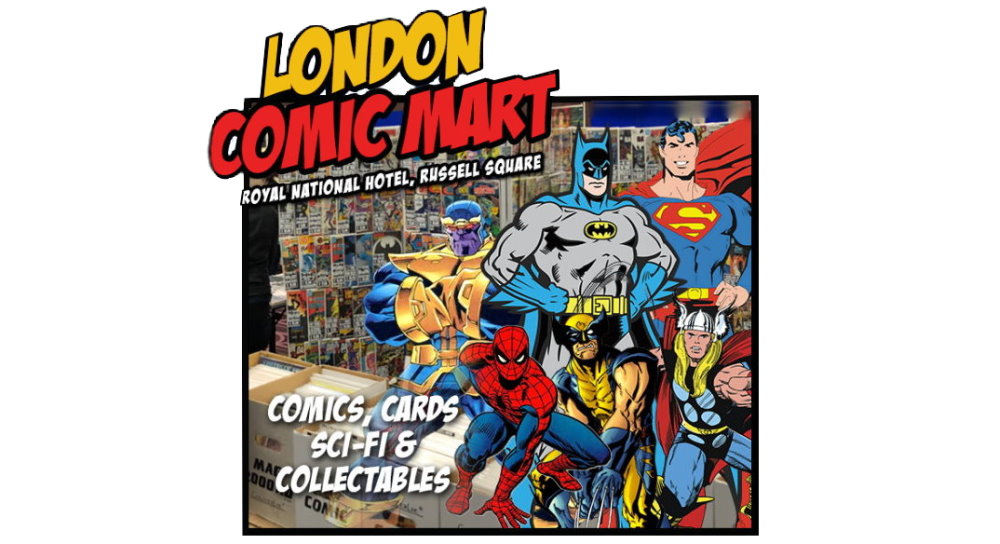 London Comic Mart: Sunday 9th October 2022 - Fantha Tracks