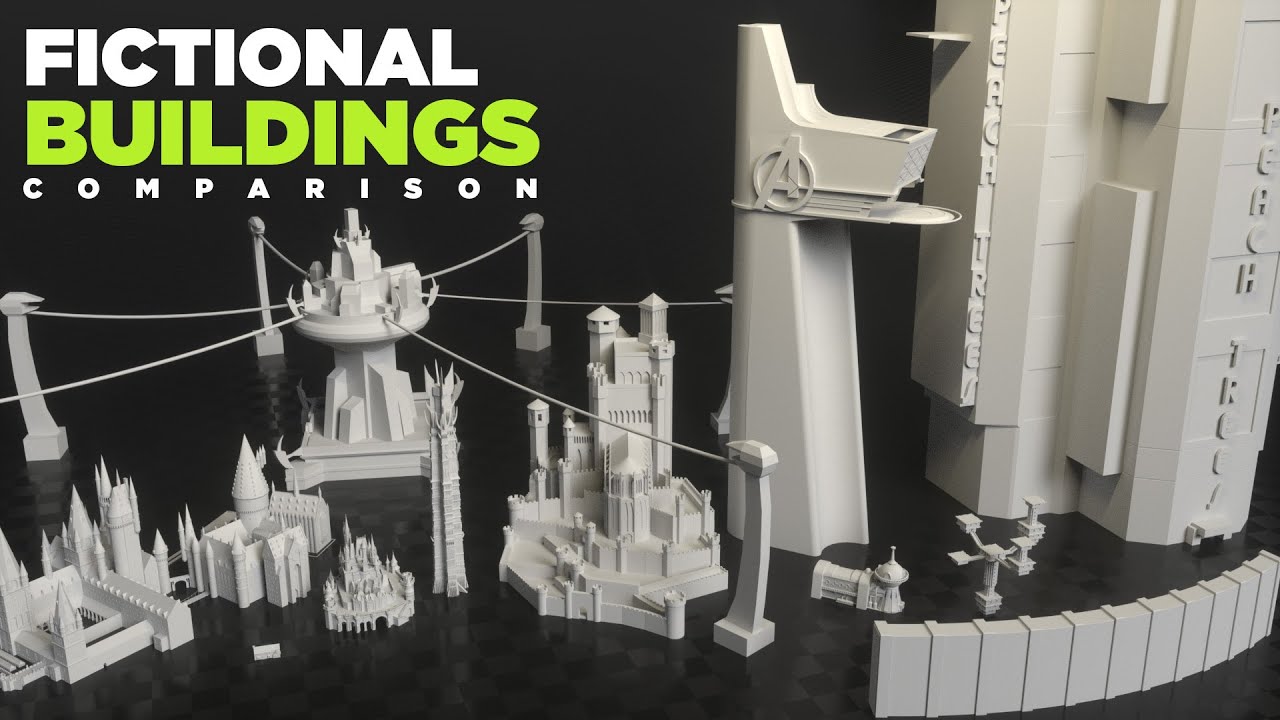Fictional Buildings Size Comparison - Fantha Tracks | Daily Star Wars News