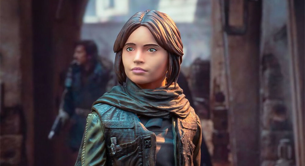 Rogue One: A Star Wars Story: Jyn Erso Mini Bust - Fantha Tracks ...