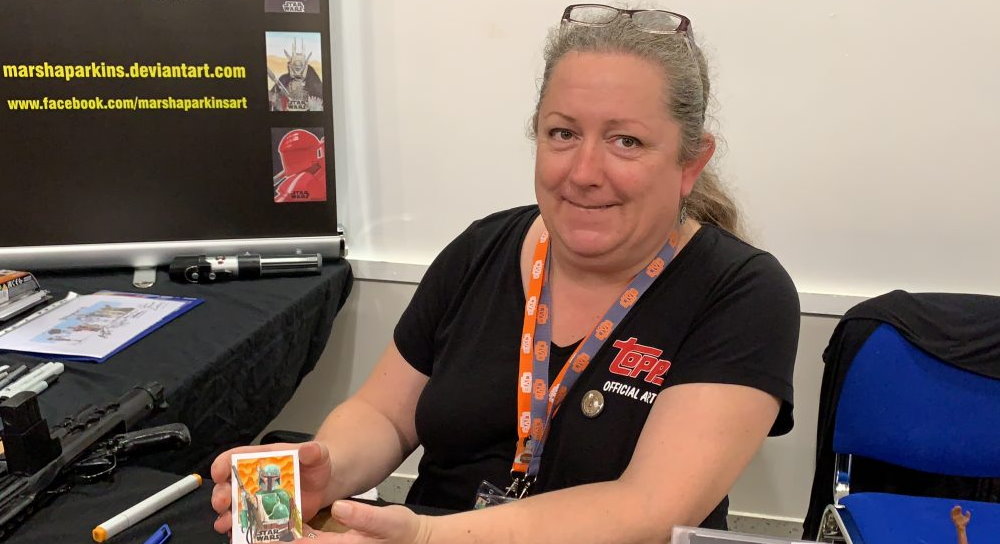 Topps artist Marsha Parkins launches competition to win an Artist Proof ...