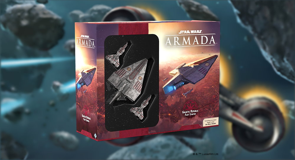 Fantasy Flight Games preview of the Galactic Republic Fleet Starter for ...