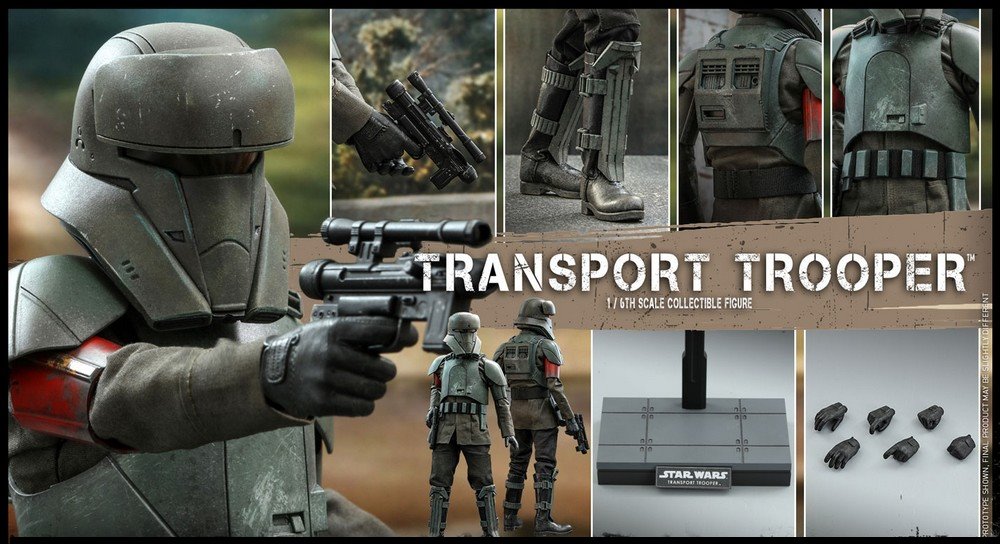 Sideshow Collectibles: Transport Trooper Sixth Scale Figure by Hot Toys ...