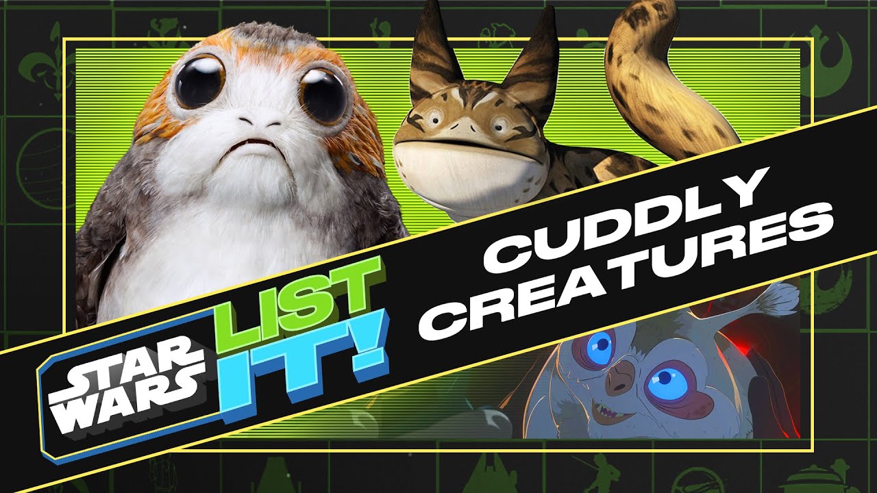 Star Wars Kids: List It!: 6 Cuddly Star Wars Creatures - Fantha Tracks ...
