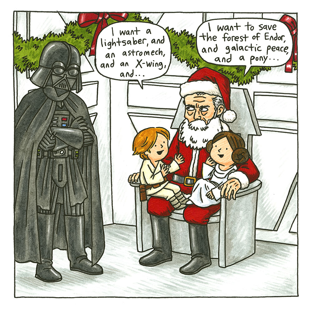 Get ready for the festive Force in Star Wars: A Vader Family Sithmas ...