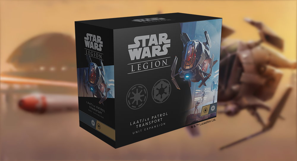 Fantasy Flight Games: LAAT/le Patrol Transport Unit Expansion for Star ...