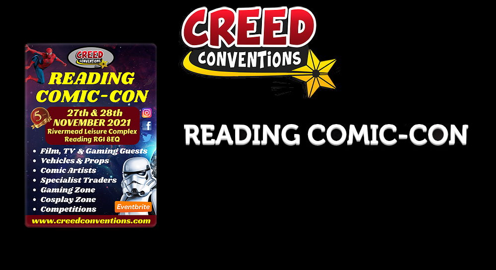 Reading Comic-Con: 27th - 28th November 2021 - Fantha Tracks | Daily ...