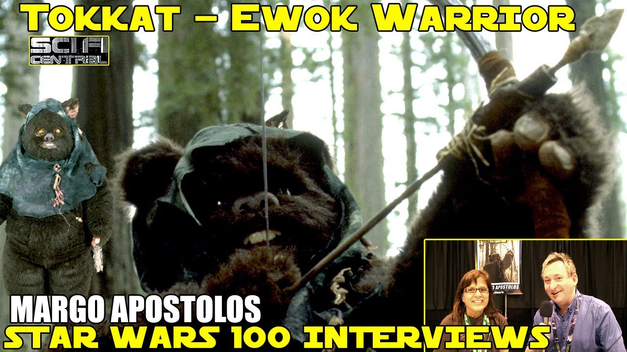 Star Wars 100 Interviews: Margo Apostolos, Tokkat the Ewok warrior ...