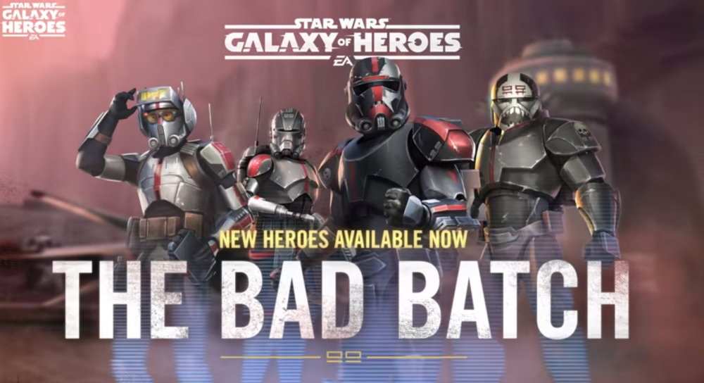 Galaxy of Heroes: Fight alongside The Bad Batch - Fantha Tracks | Daily ...