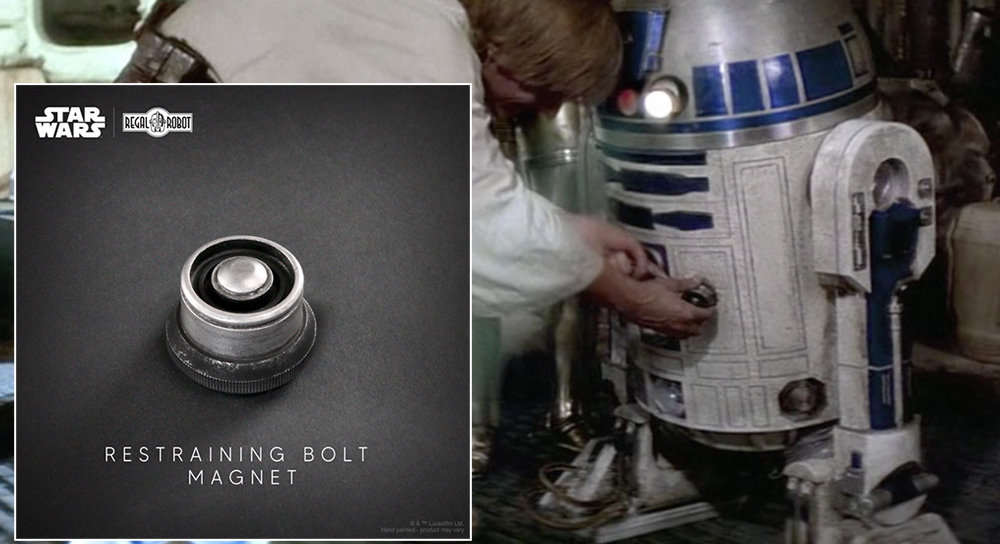Regal Robot: Restraining Bolt Magnet - Fantha Tracks | Daily Star Wars News