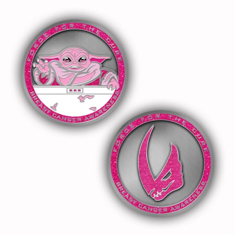 New Force For The Cure patches, pins and challenge coins - Fantha ...
