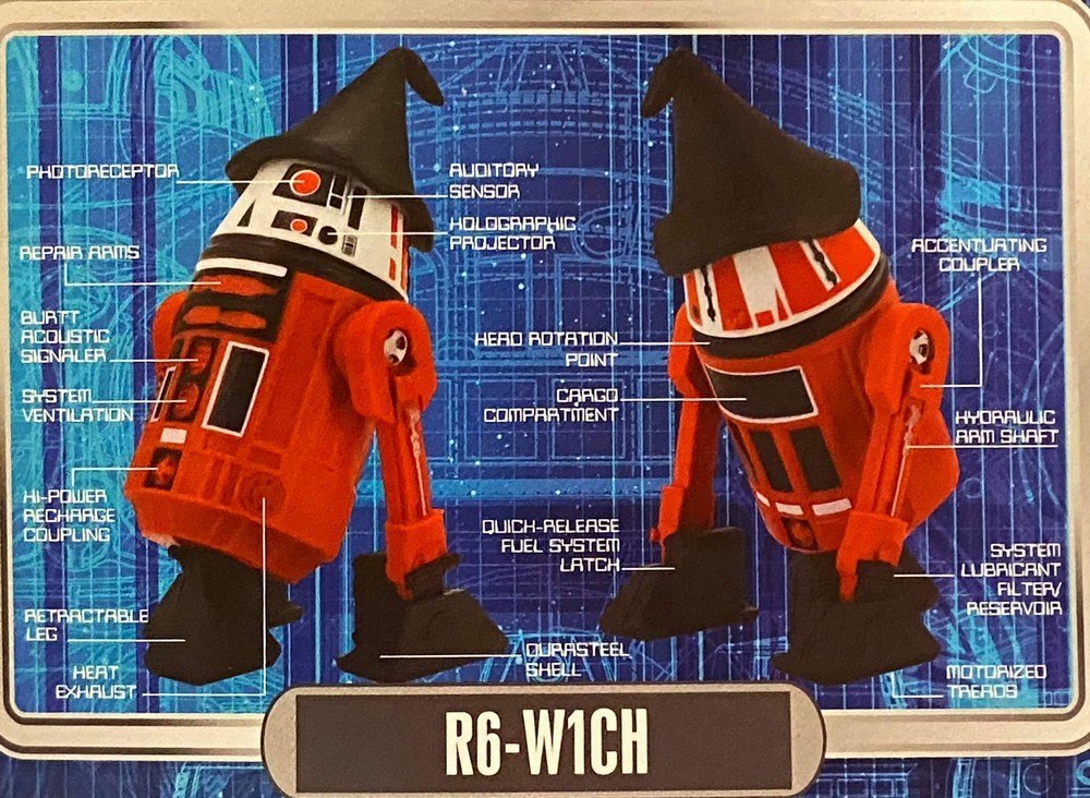 Meet the 2021 Disney Parks Halloween themed Droid Factory astromech ...
