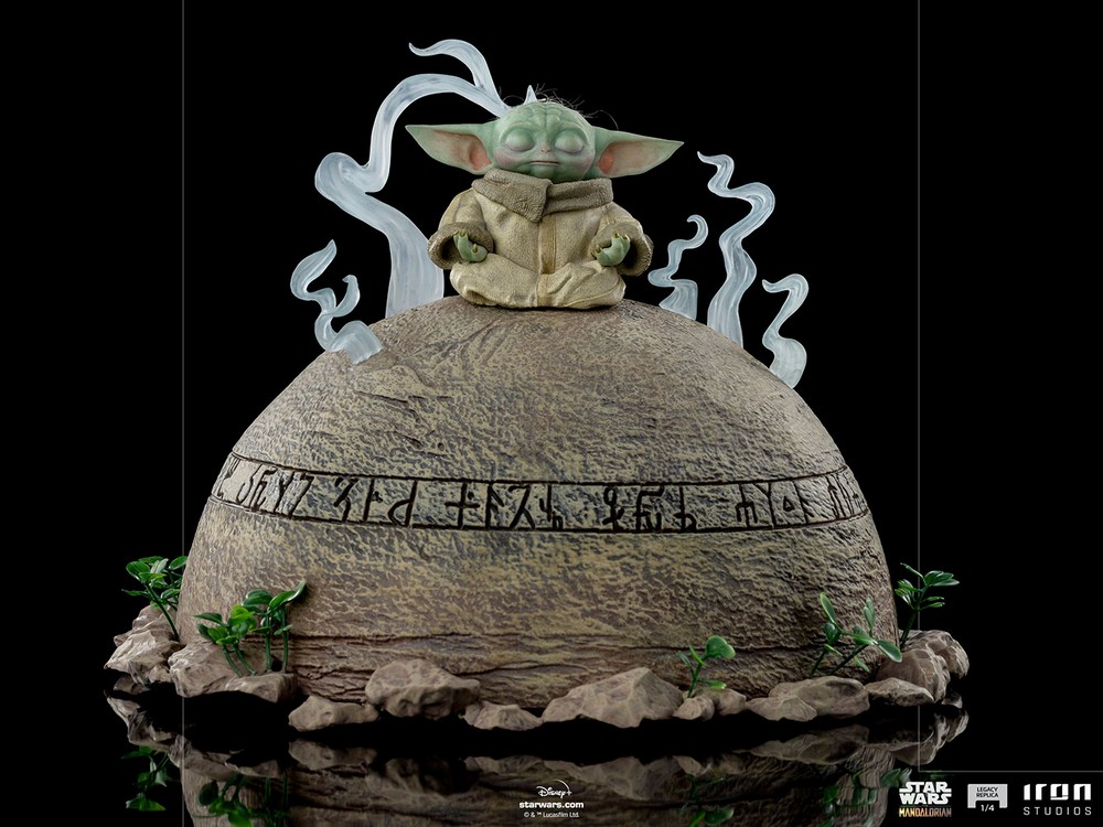Sideshow Collectibles: Grogu Legacy Statue by Iron Studios - Fantha ...