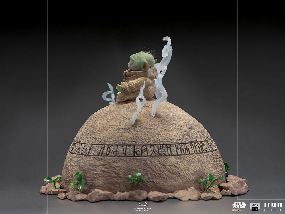 Sideshow Collectibles: Grogu Legacy Statue by Iron Studios - Fantha ...