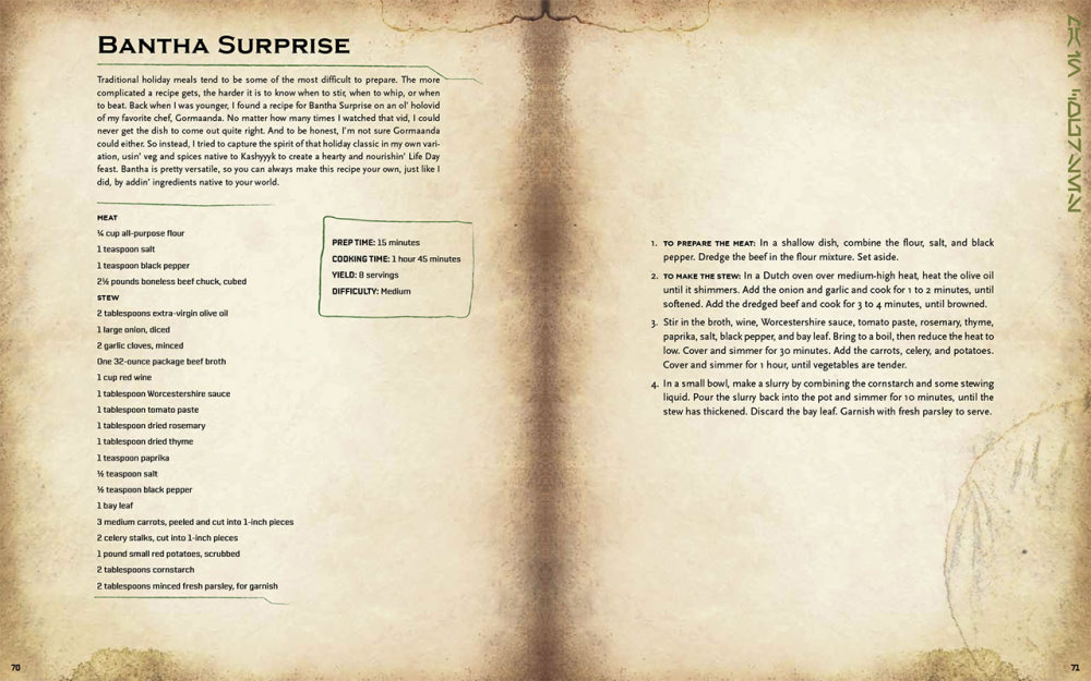 Book Review: Star Wars: The Life Day Cookbook Official Holiday Recipes ...