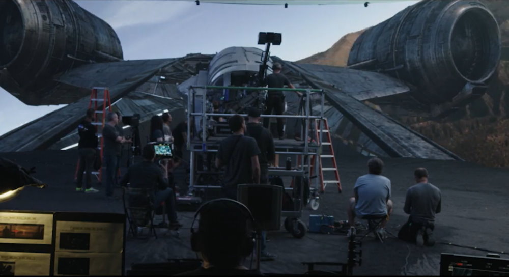 The Mandalorian: Using StageCraft to scout VR sets - Fantha Tracks ...