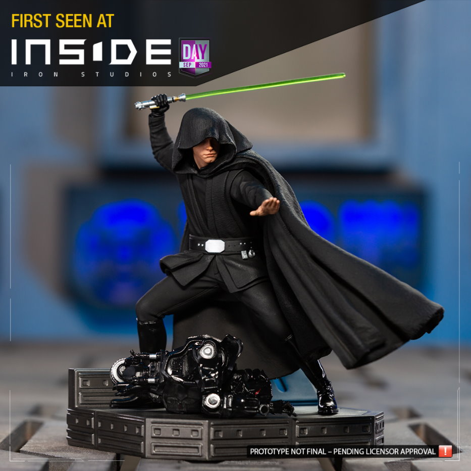 Iron Studios reveal The Mandalorian Luke Skywalker 1:10 Art Scale ...