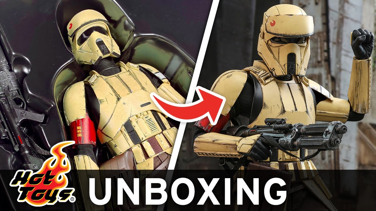 Sideshow Collectibles First Look: Hot Toys Shoretrooper unboxing ...
