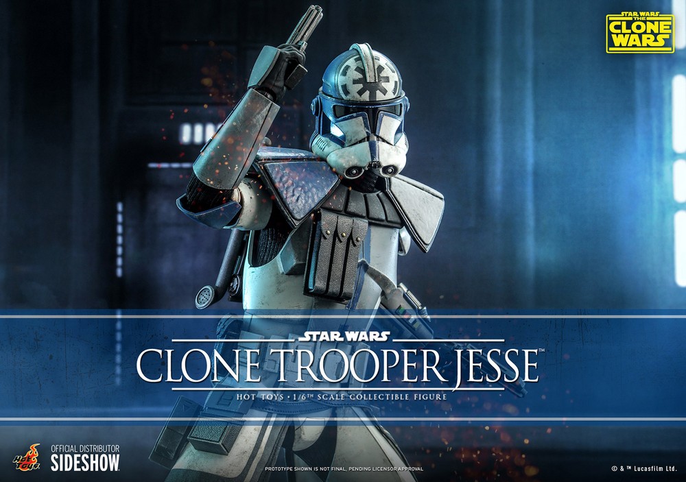 Hot Toys: Clone Trooper Jesse Sixth Scale Figure - Fantha Tracks ...
