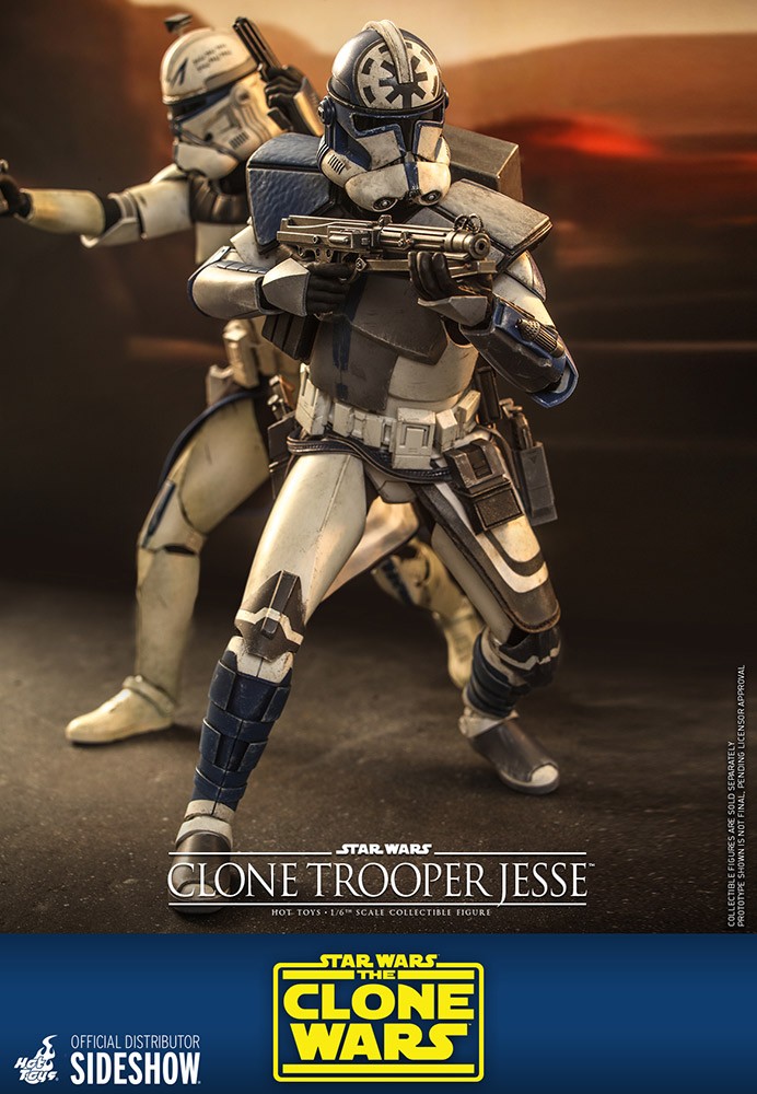 Hot Toys: Clone Trooper Jesse Sixth Scale Figure - Fantha Tracks ...