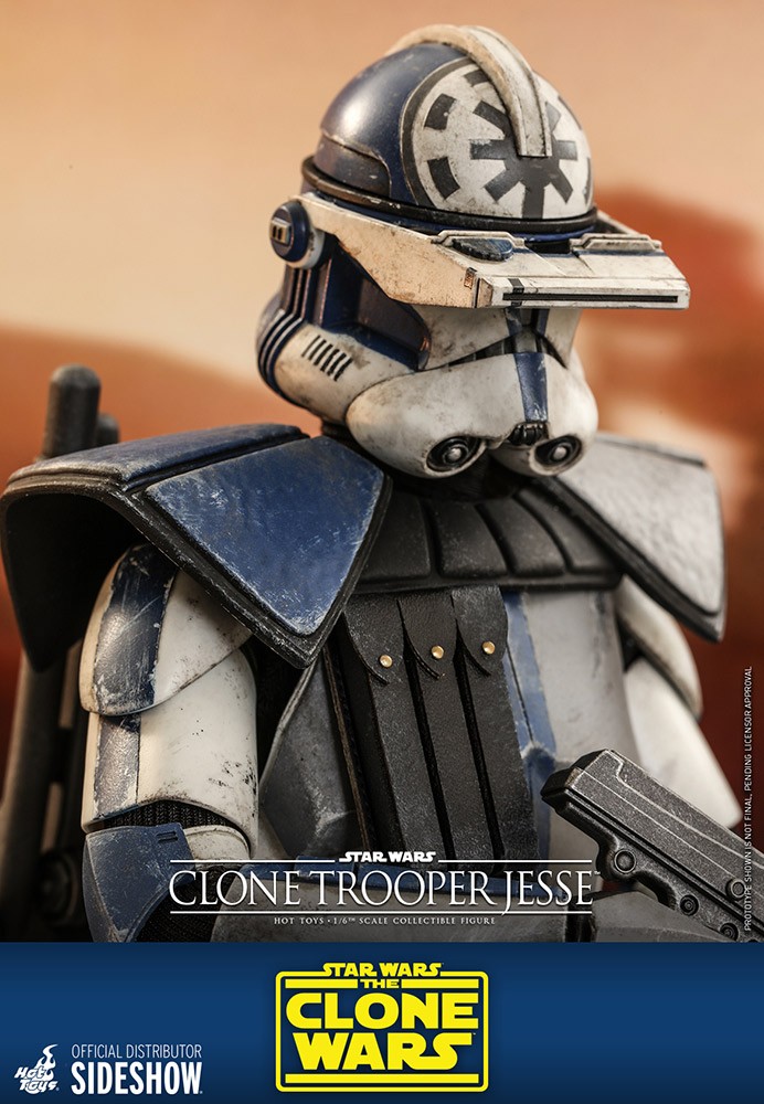 Hot Toys: Clone Trooper Jesse Sixth Scale Figure - Fantha Tracks ...