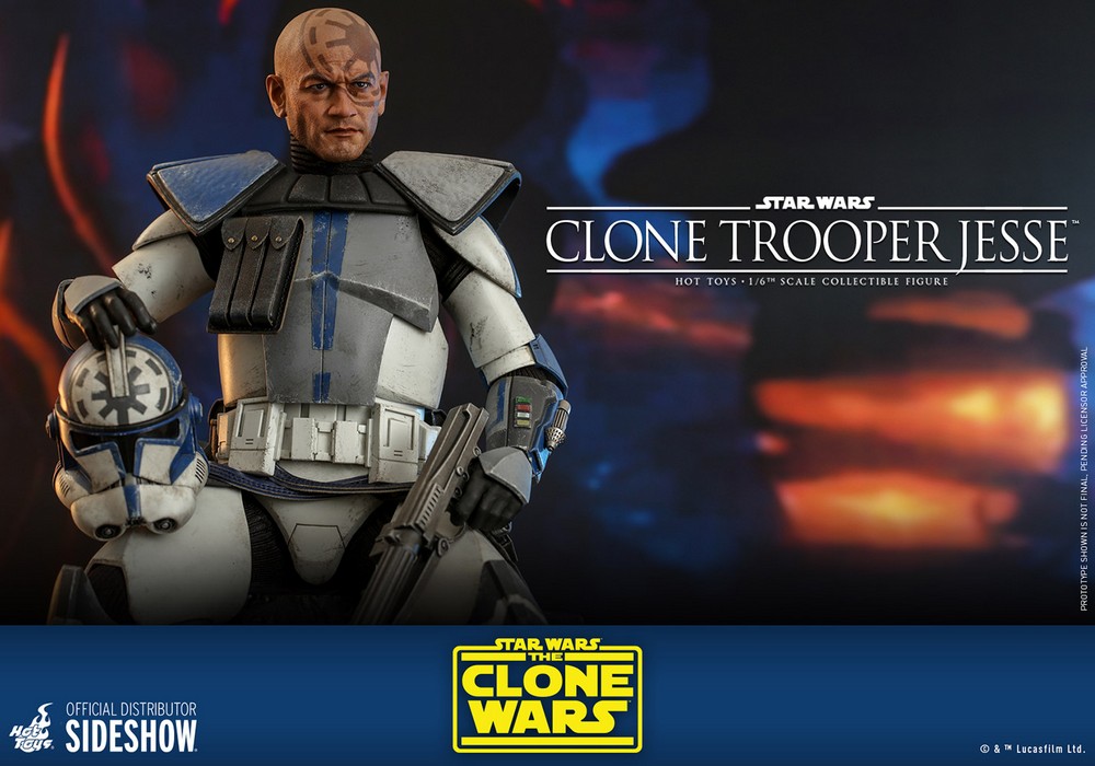 Hot Toys: Clone Trooper Jesse Sixth Scale Figure - Fantha Tracks ...