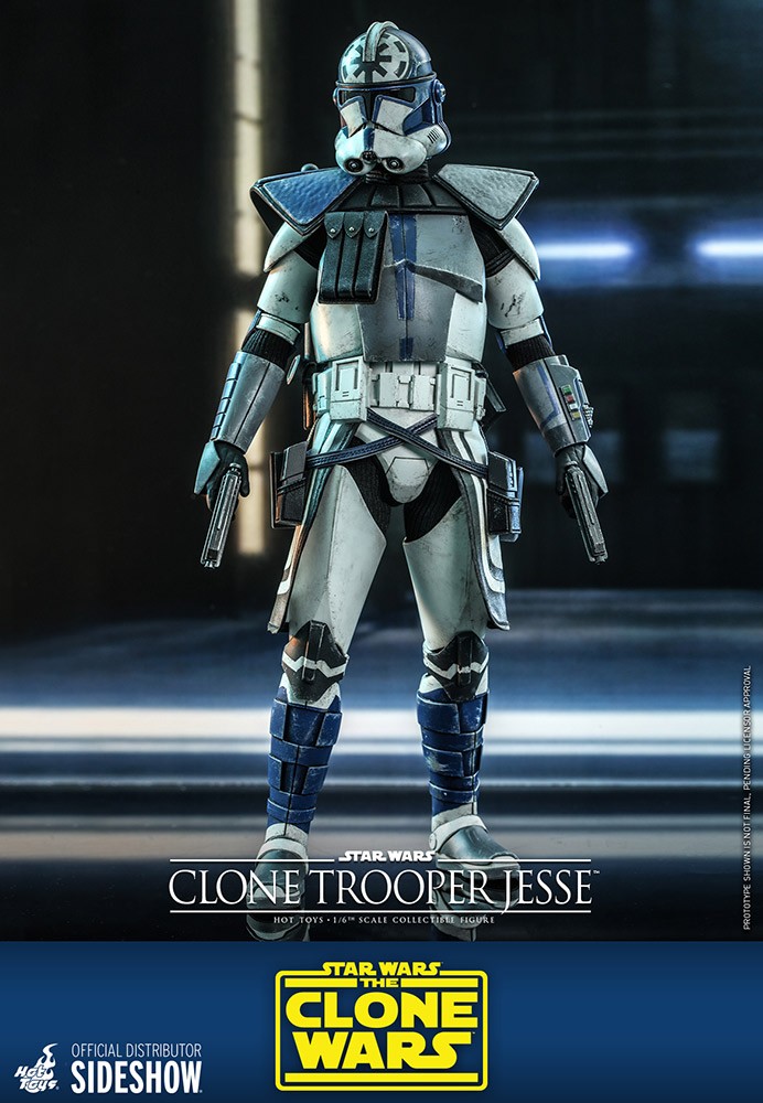 Hot Toys: Clone Trooper Jesse Sixth Scale Figure - Fantha Tracks ...