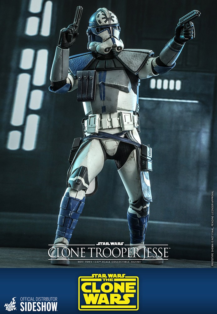 Hot Toys: Clone Trooper Jesse Sixth Scale Figure - Fantha Tracks ...