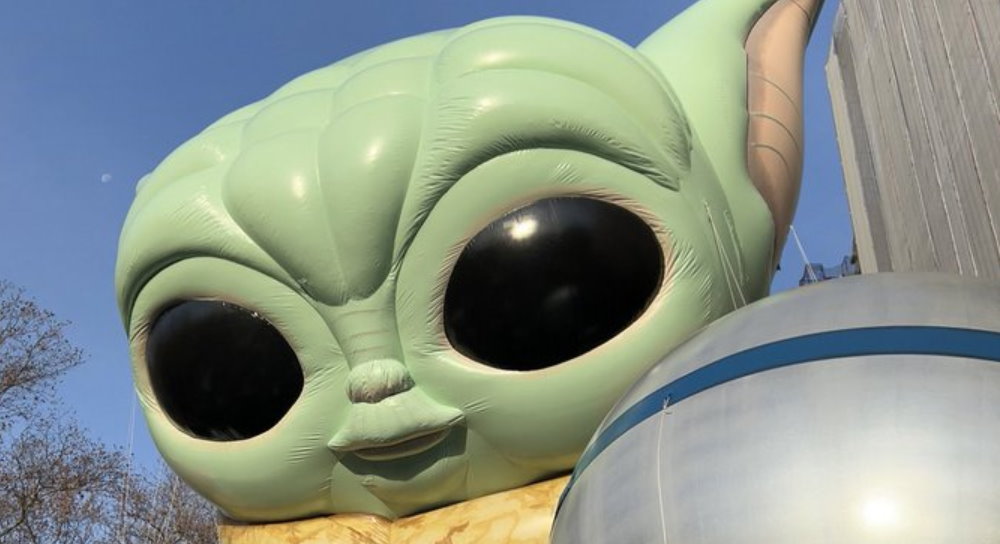 Grogu is good to go at the Macy’s Thanksgiving Day Parade - Fantha Tracks | Daily Star Wars News