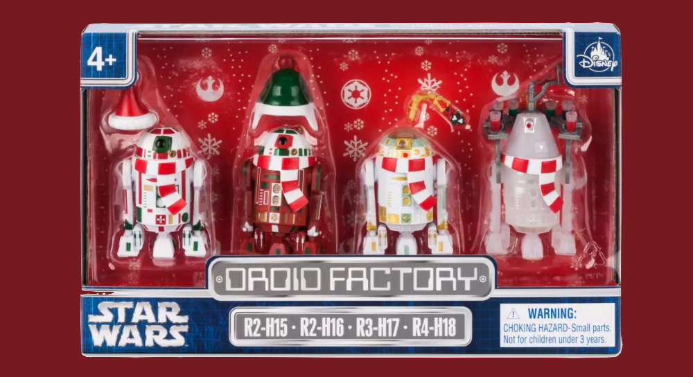 shopDisney: Star Wars Droid Factory Holiday Figure Set - Fantha Tracks ...