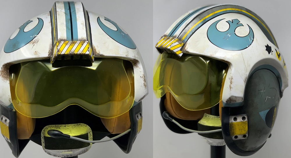 Denuo Novo Star Wars: Rogue One General Merrick Blue Leader Helmet ...